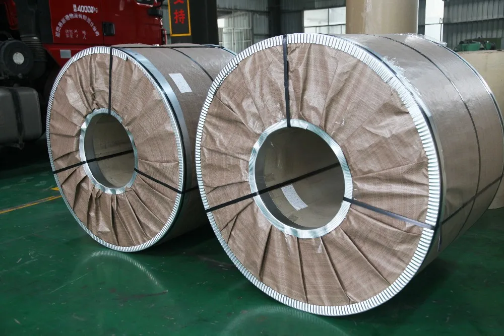 Zink Coated Galvanized Coil Cold Rolled Gi Steel Coil 600-1250 Mm In ...