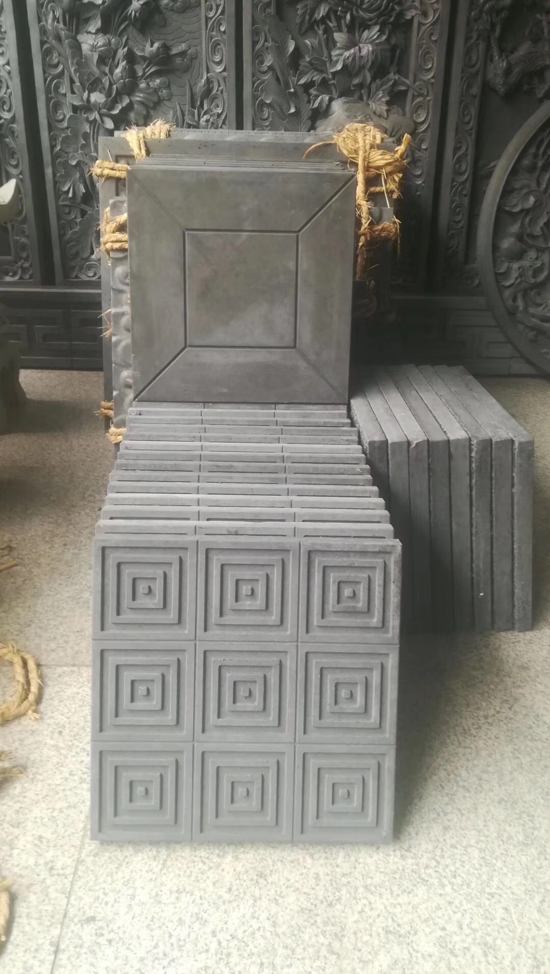 Precast Decorative Cement Concrete Tile Mold for Floor Paving