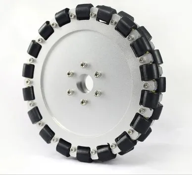 203mm Double Aluminum Omni Directional Wheel - 50kg Load