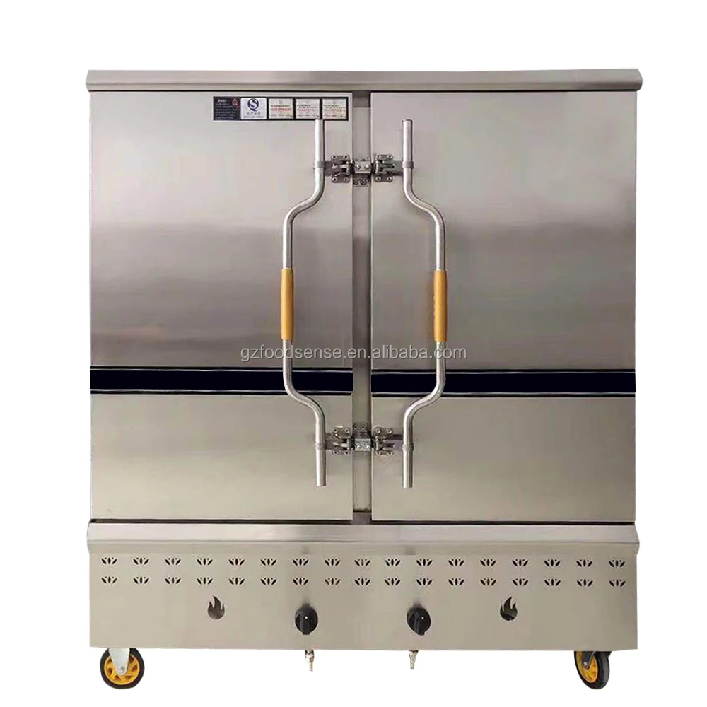 12 Layer Gas Steaming Rice Cabinet by Foodsense for Catering