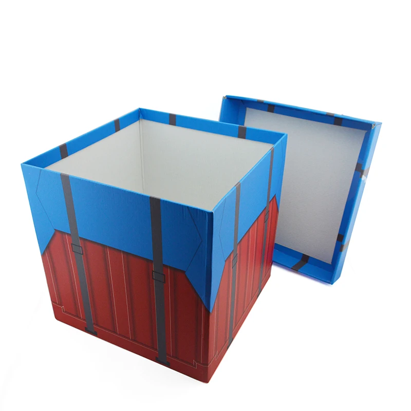 Custom Corrugated Folding Paper Storage Box / File Paper Storage Box ...