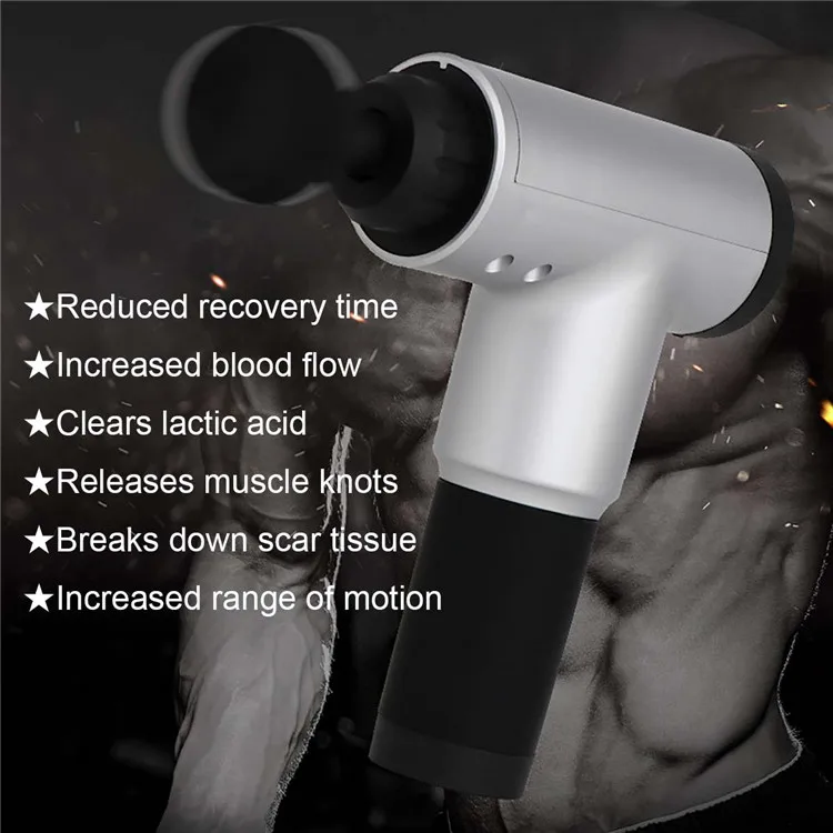 Fascial Gun Muscle Massage Deep Tissue Yogasto