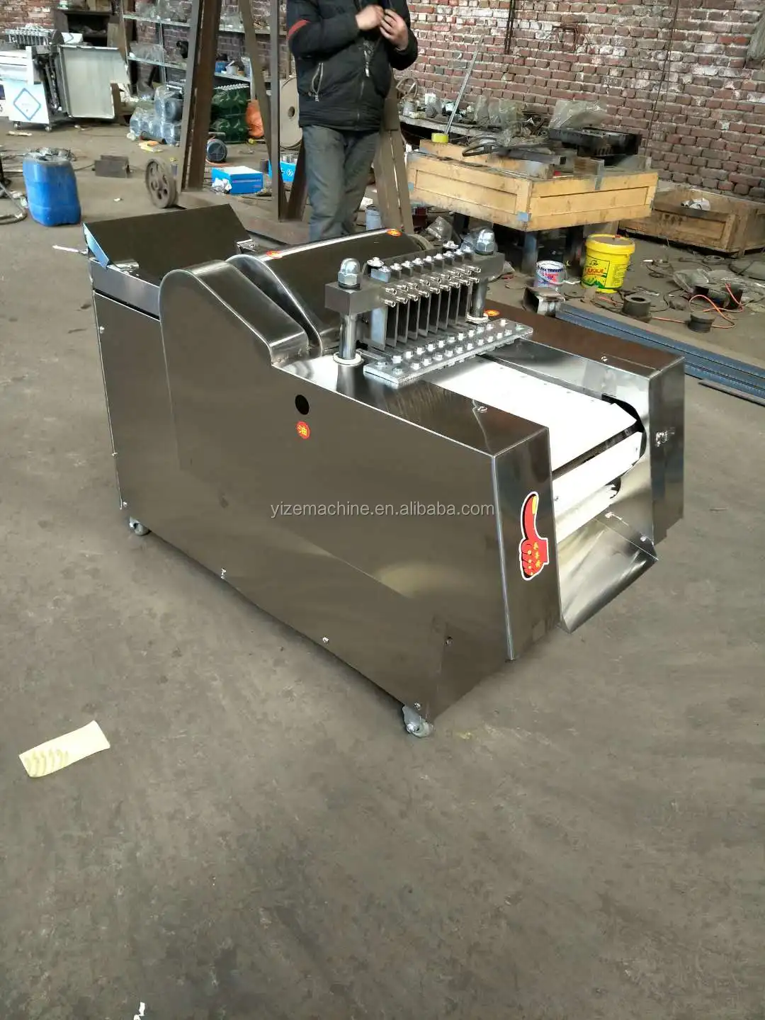 Home Use Automatic Chicken Meat Dicing Cutting Machine Poultry Cutter ...
