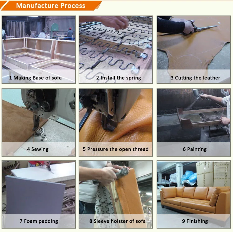 Top Quality Leather Long 3 Seaters Vintage Chesterfield Leather Sofa ...