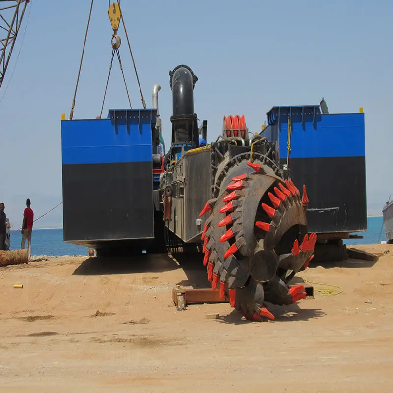 10inch River Sand Cutter Suction Dredger For Reservoir/engineering ...