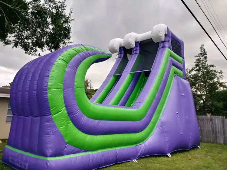 Outdoor Wild Rapids Slides - Inflatable Water Fun for Adults
