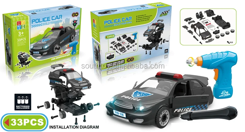 4 In 1 Kids Racing Car With Sounds And Lights Tool Screwdriver ...