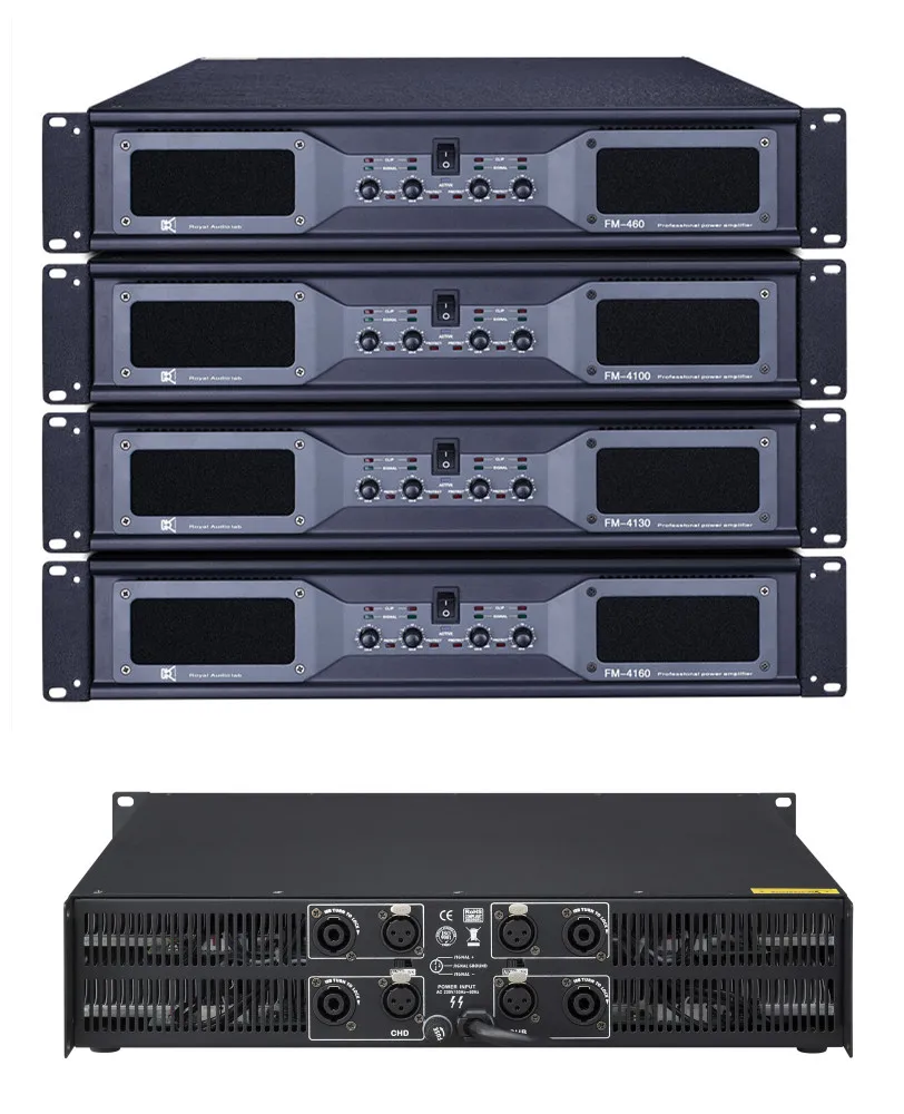 CVR Sound System - Professional 4 Channel Power Amplifier