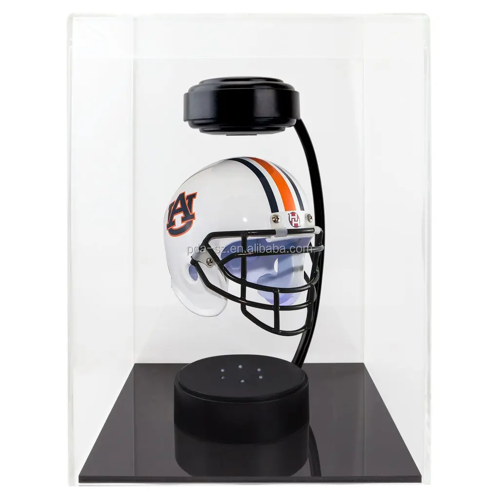 New Hotsale Magnetic Levitating Football Nfl Helmet Display Racks - Buy ...