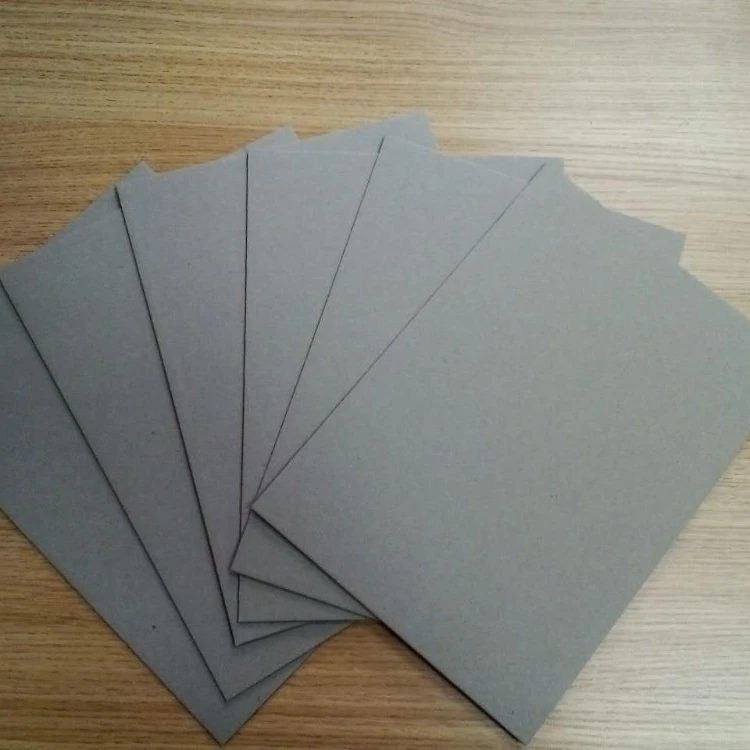 Hot Sale Grey Chip Board 0.3-3.0 Mm Grey Chipboard Specialty Paper For ...