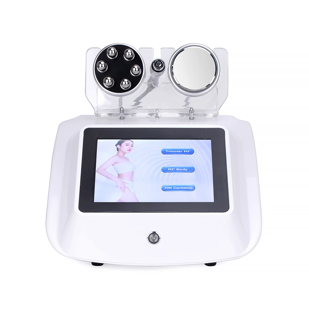 Portable 3 In 1 Fast Ultrasonic Rf Cavitation Slimming Machine For Face ...