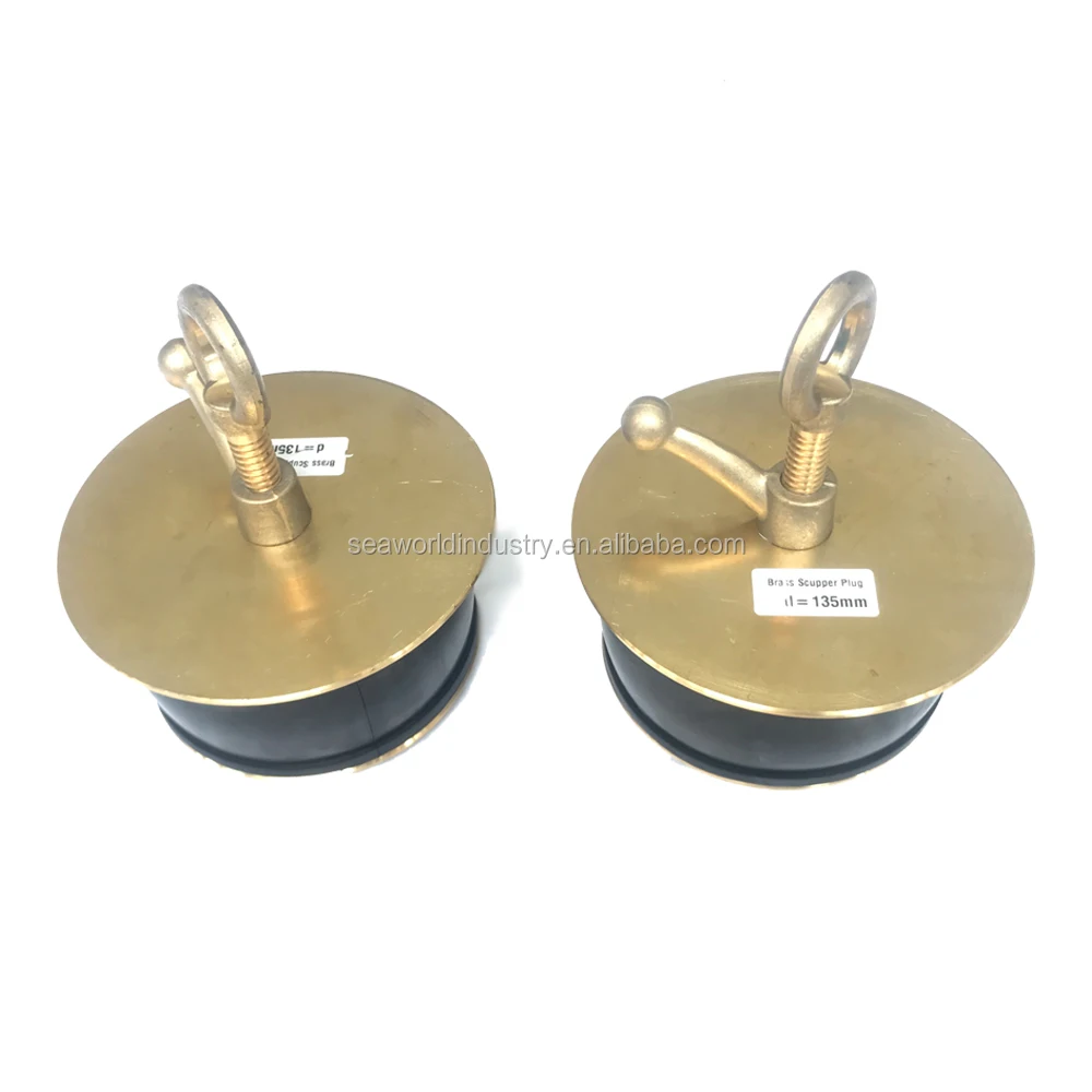 Impa 232481 Deck Brass Scupper Plugs For Marine Use - Buy Scupper Plug ...