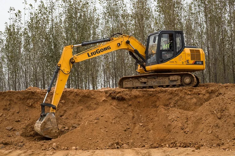 Liugong Clg 915e (epa Tier 4 Final / Eu Stage Iv) Hydraulic Excavator ...