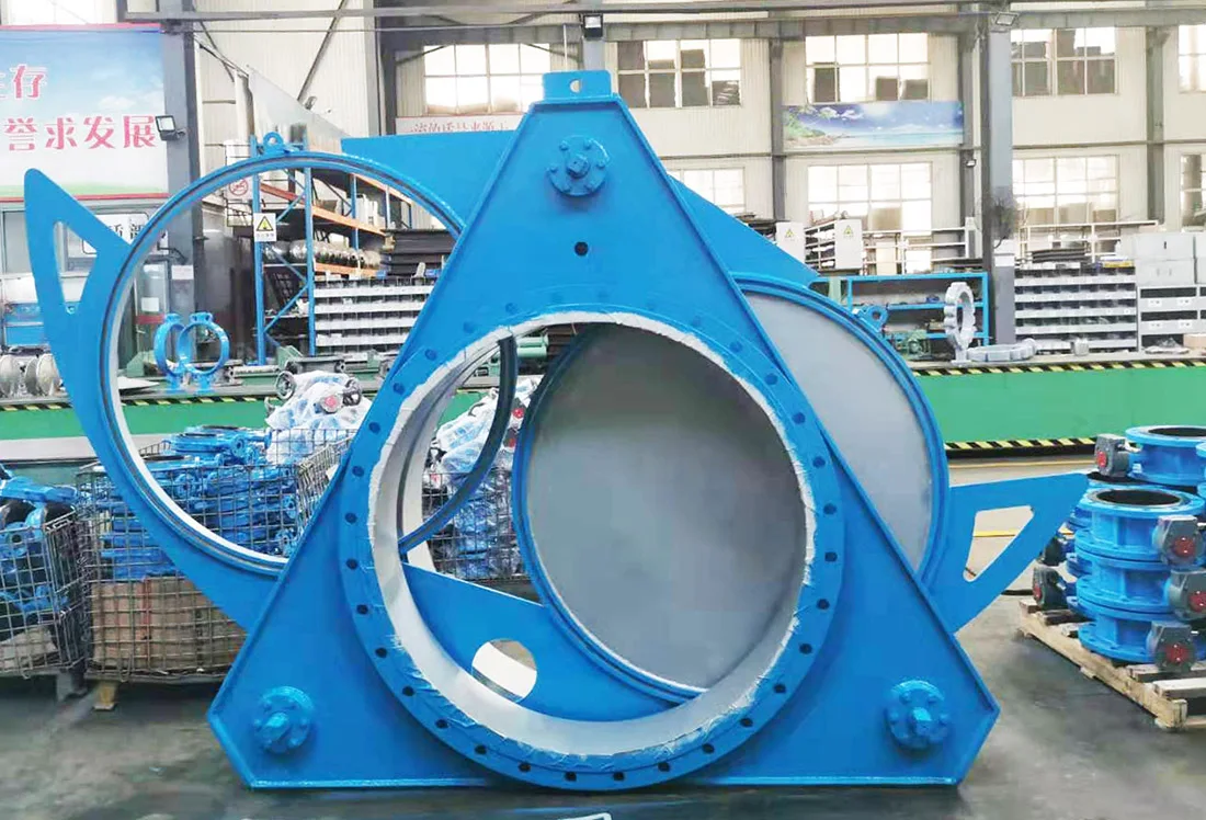 Gas Goggle Line Blind Plate Valve - Reliable & Durable