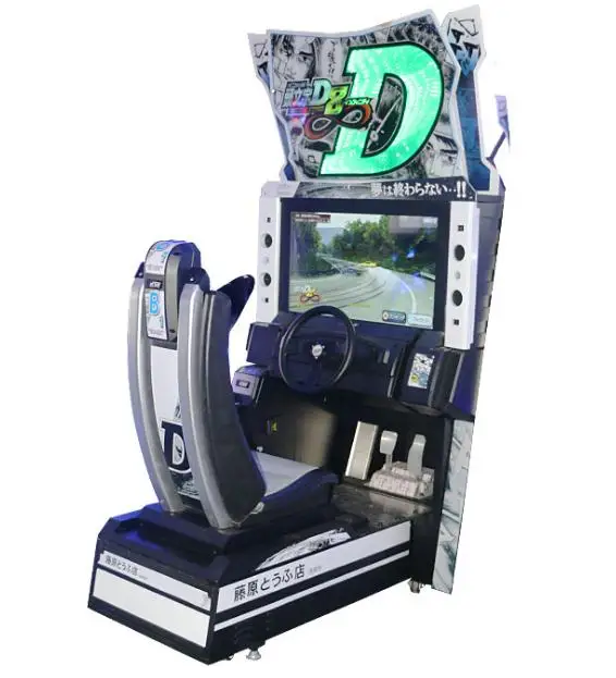 Initial D arcade stage ver.8 simulator it works with coins racing ...