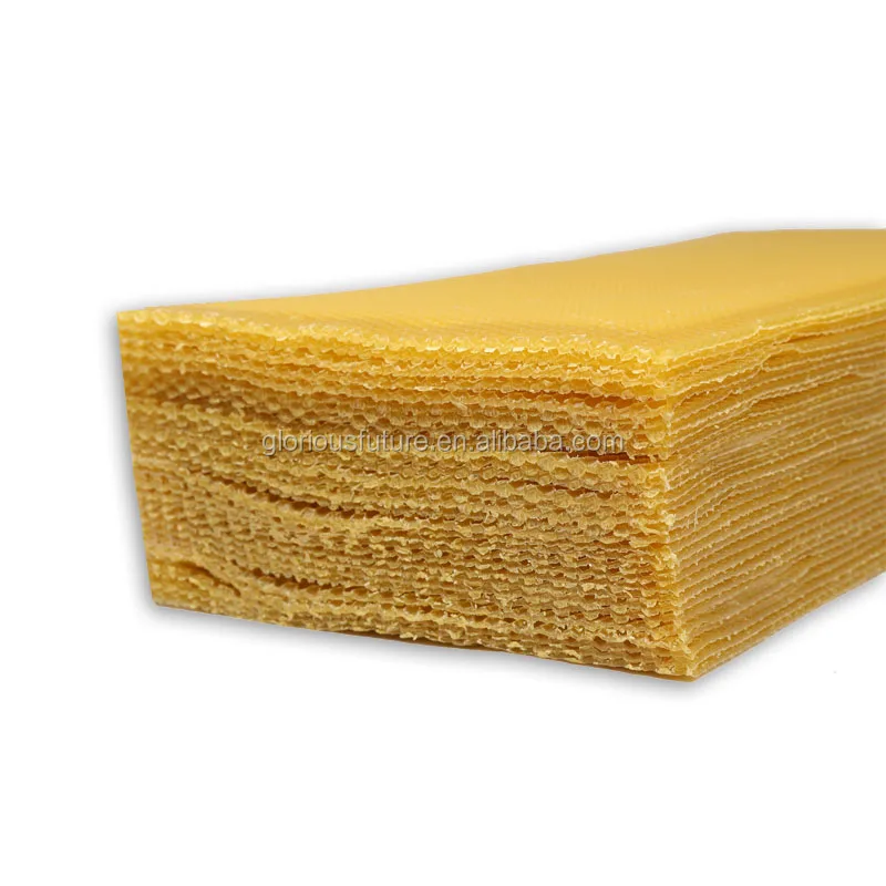 Beeswax Comb Foundation Bee Wax Sheet Beekeeping Equipment Apiculture ...