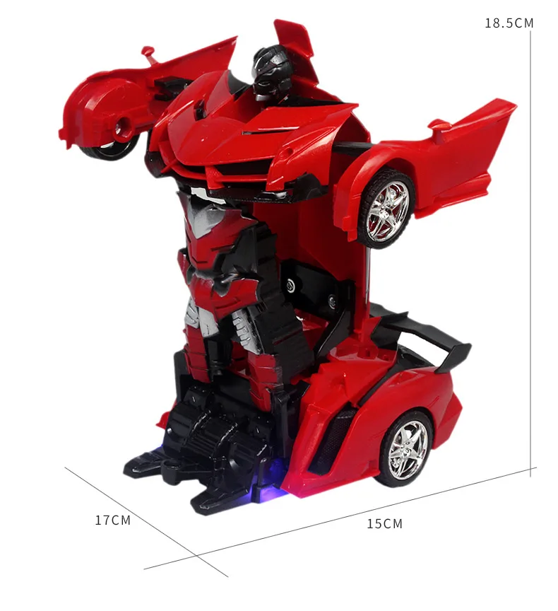 Remote Control Robot Car - Transformation 1:18 5CH Toys