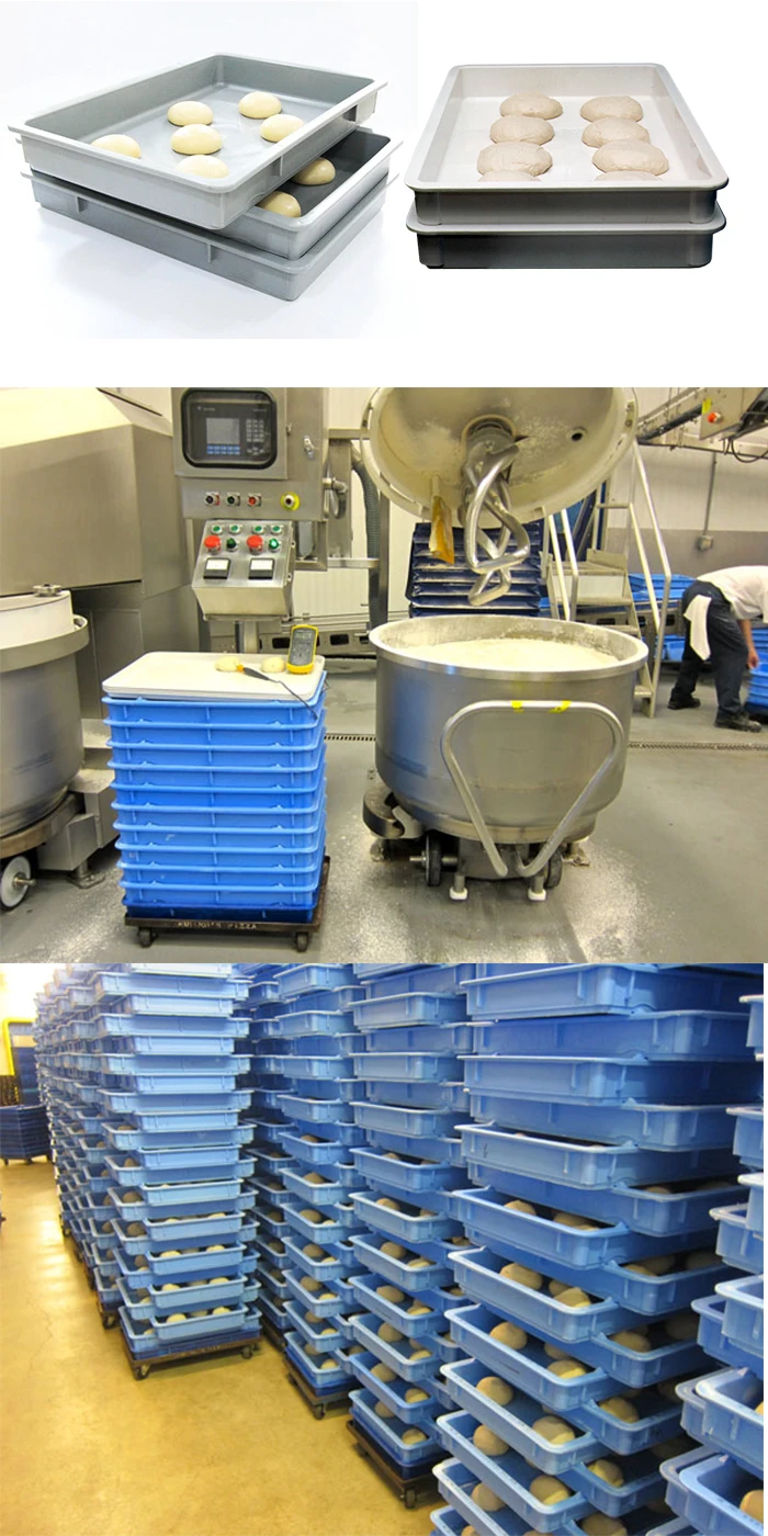 JOIN Plastic Bread Bakery Tote Trays - Recyclable & Stackable