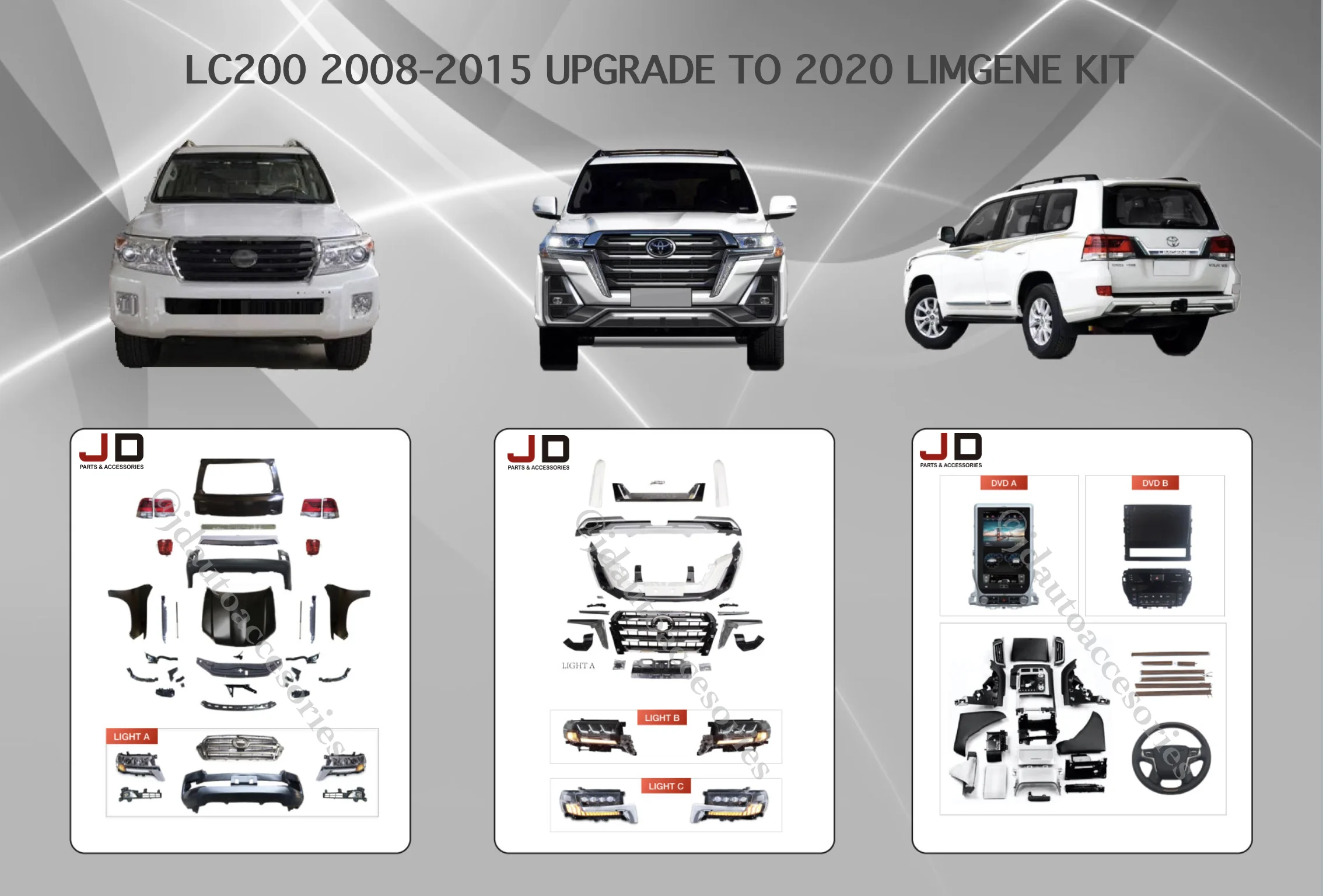 2020 New Arrival Pp Limgene Land Cruiser 200 Fj200 Lc200 2016 - 2020 ...
