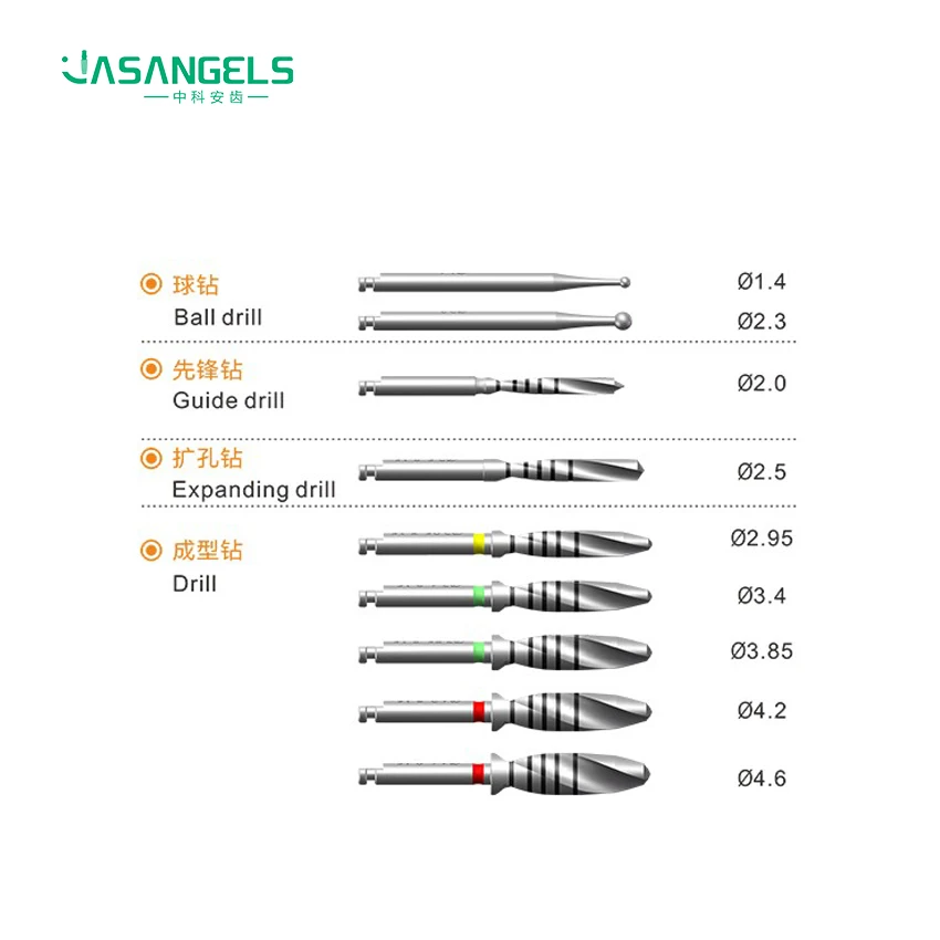 Dental Surgical Tools Stainless Steel Lance Pilot Drill For Dental ...