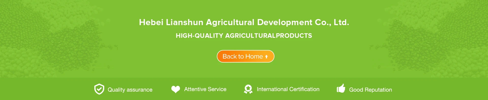 Hebei Lianshun Agricultural Development Co., Ltd. - Broom Corn Millet, Red Kidney Beans