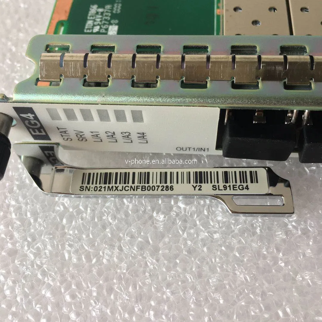 Huawei Rtn 980l Rtn 950a Eg4 03021mxj Sl91eg4 Gigabit Ethernet Board ...