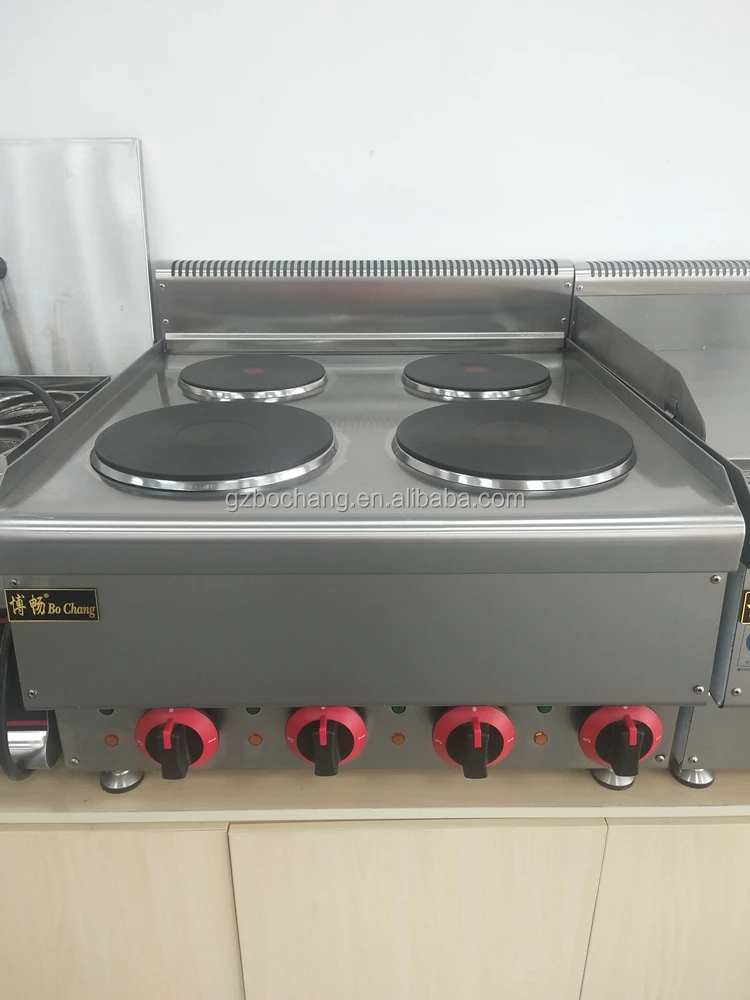 High Quality Commercial Electric Stove Cooking Hot Counter Top 4 ...