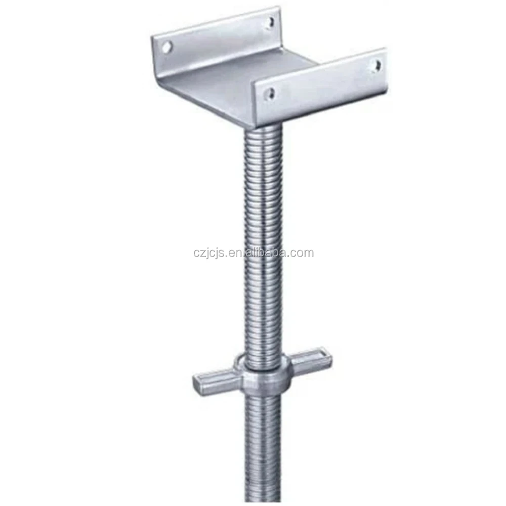 Custom Brand Solid Hollow U Head Jack Electro Galvanized Adjustable ...