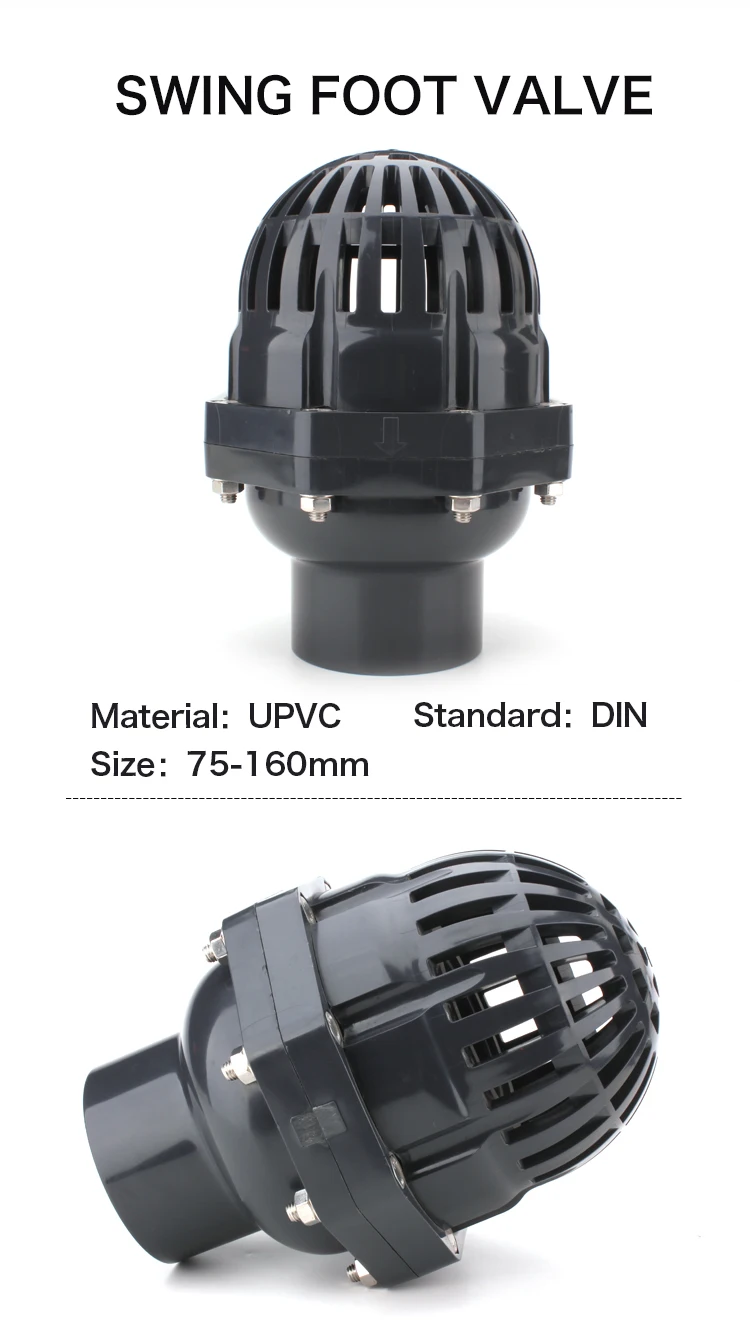 SANKING PVC Swing Foot Valve - Non Return Foot Valve