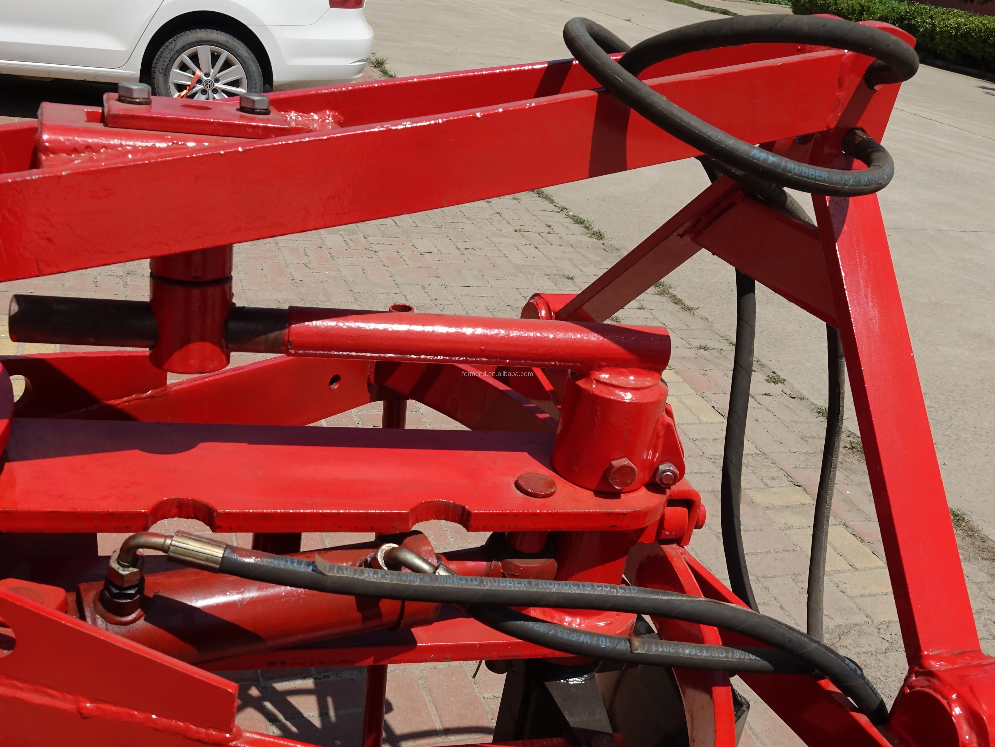 Disc Plough with Massey Ferguson Walking Tractor - 2 Furrow/3 Furrow/4 ...