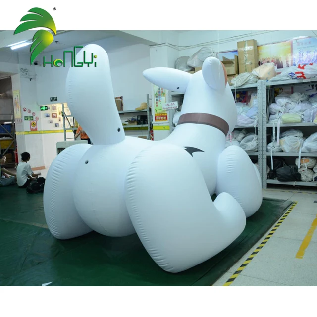 Big PVC Inflatable Dog Doll with SPH - Fun & Durability