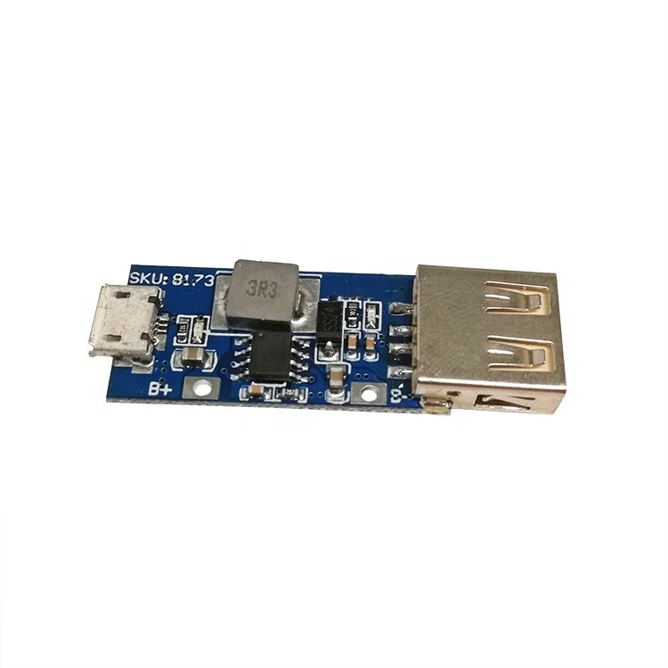 Taidacent DC 부스터 회로 5v USB 출력 FM6316FE 3/3.3/3.7/4.2V 5V 1A 모바일 전원 충전 ...