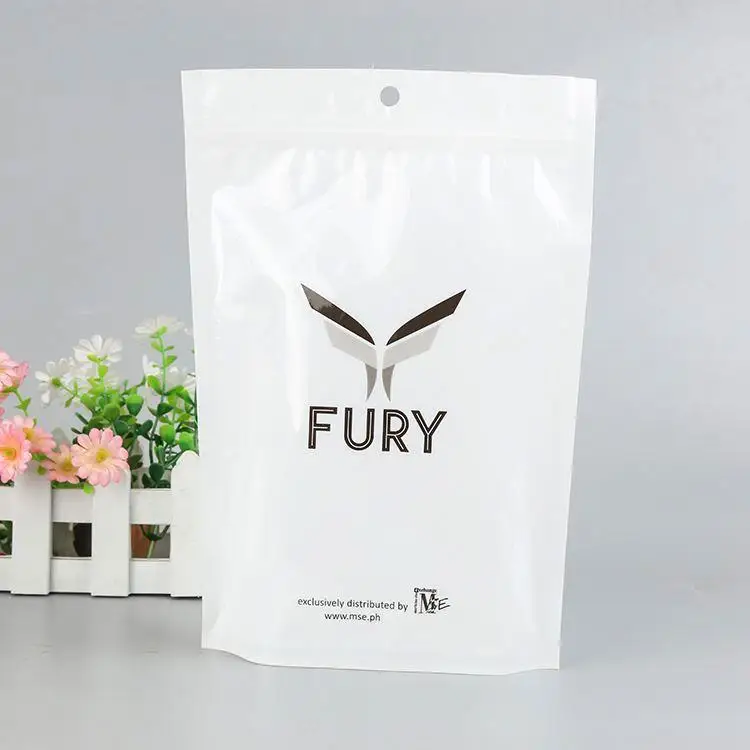 Resealable Transparent Custom Polybag Packaging for Clothing