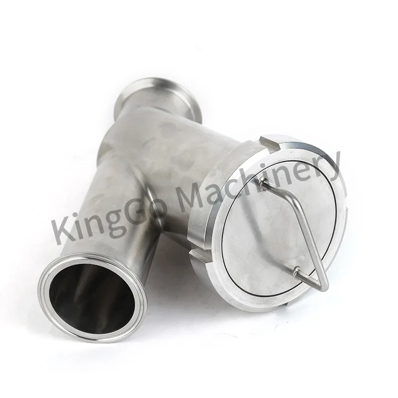 Stainless Steel Y-Type Filter - Sanitary SS316 Fittings