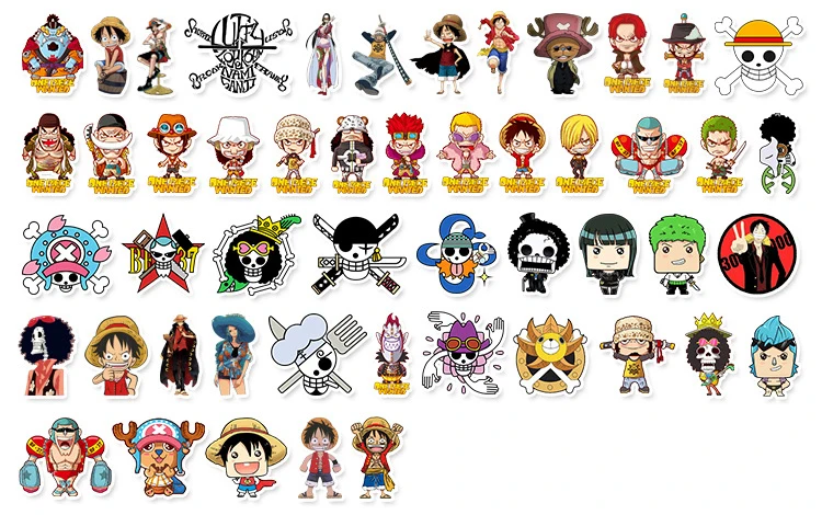 Anime Sticker Bomb - Vinyl Stickers for Laptops & Phones