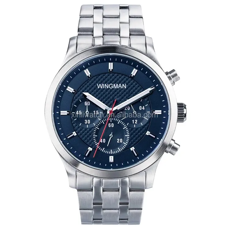 Miyota OS20 Chronograph Movement Quartz Watch for Men - Stainless Steel ...
