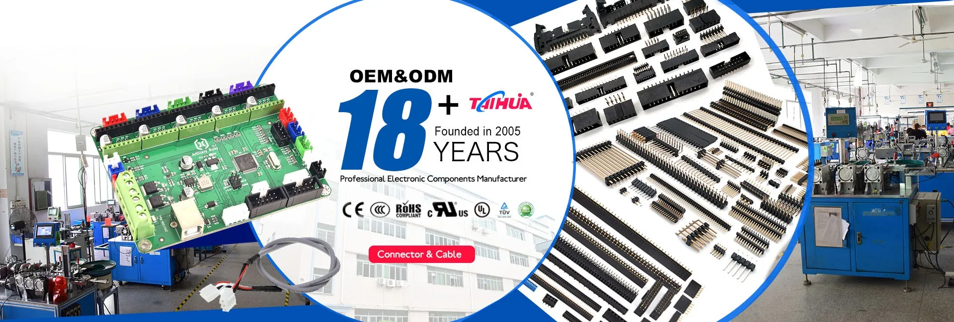 Shenzhen Taihua Electronics Co., Ltd. - Pin Header, Female Header