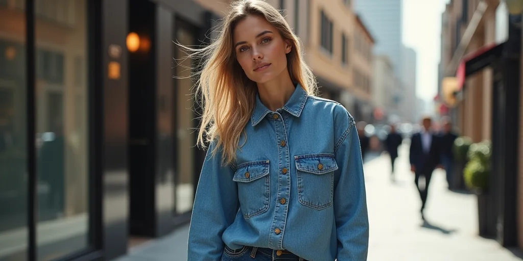 Jeans Shirt For Ladies – Stylish 2025 Trends on Alibaba.com