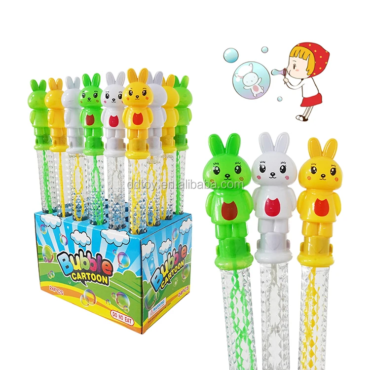 Cute Cartoon Rabbit Bubble Toys Bubble Water Wand Fun Outdoor Toys ...