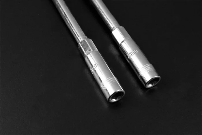 T Handle 8mm Hex Socket Hexagon Key Wrench Nut Driver Silver Tone - Buy ...