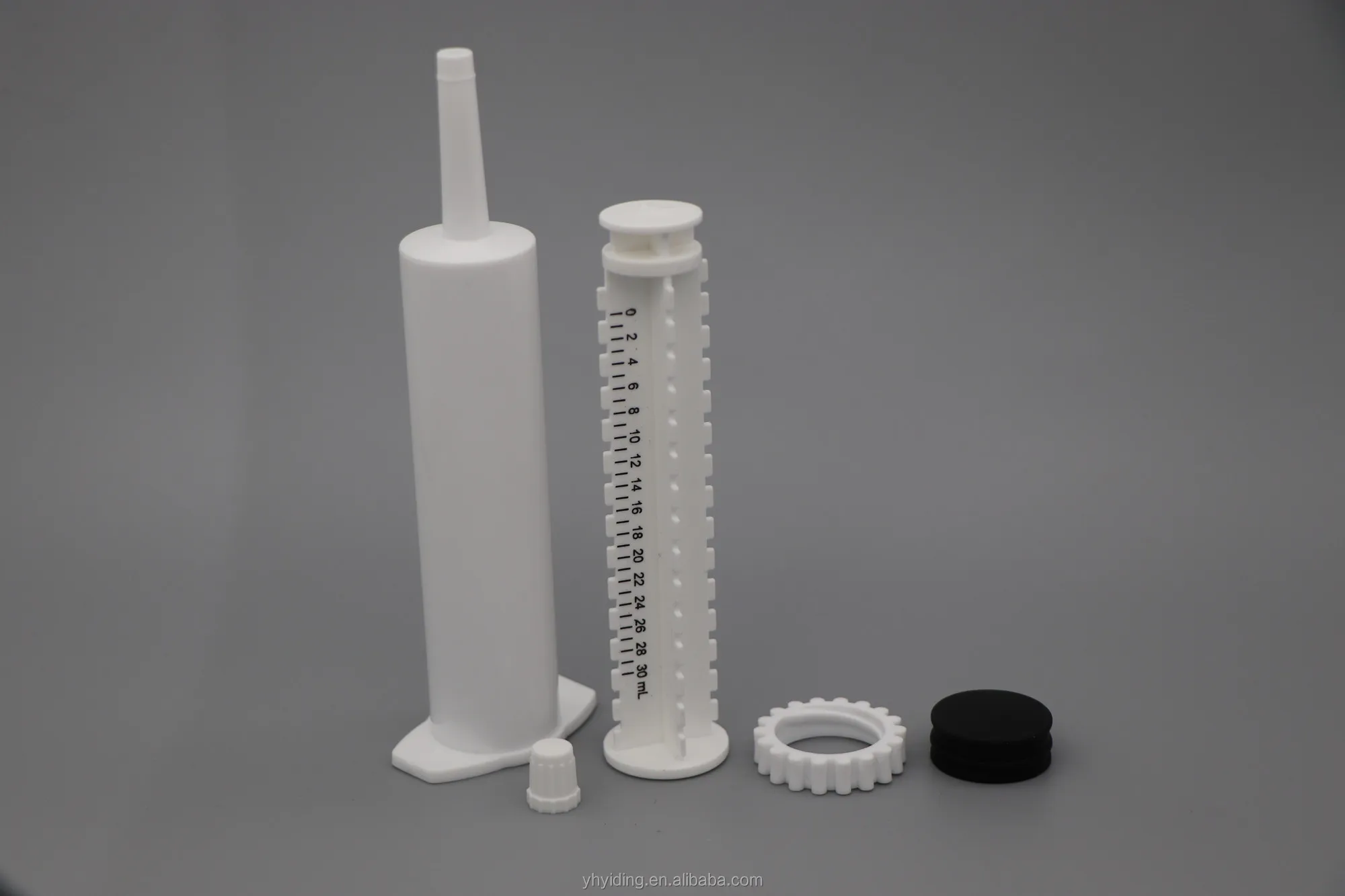 30ml Veterinary Dial A Dose Plastic Oral Paste Syringes For Horse Cow ...