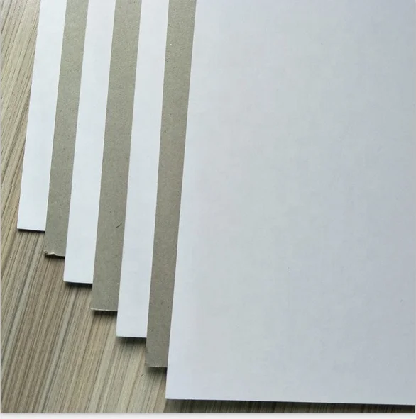 250gsm 300gsm 350gsm 400gsm Coated Triplex Board And Duplex Board White ...