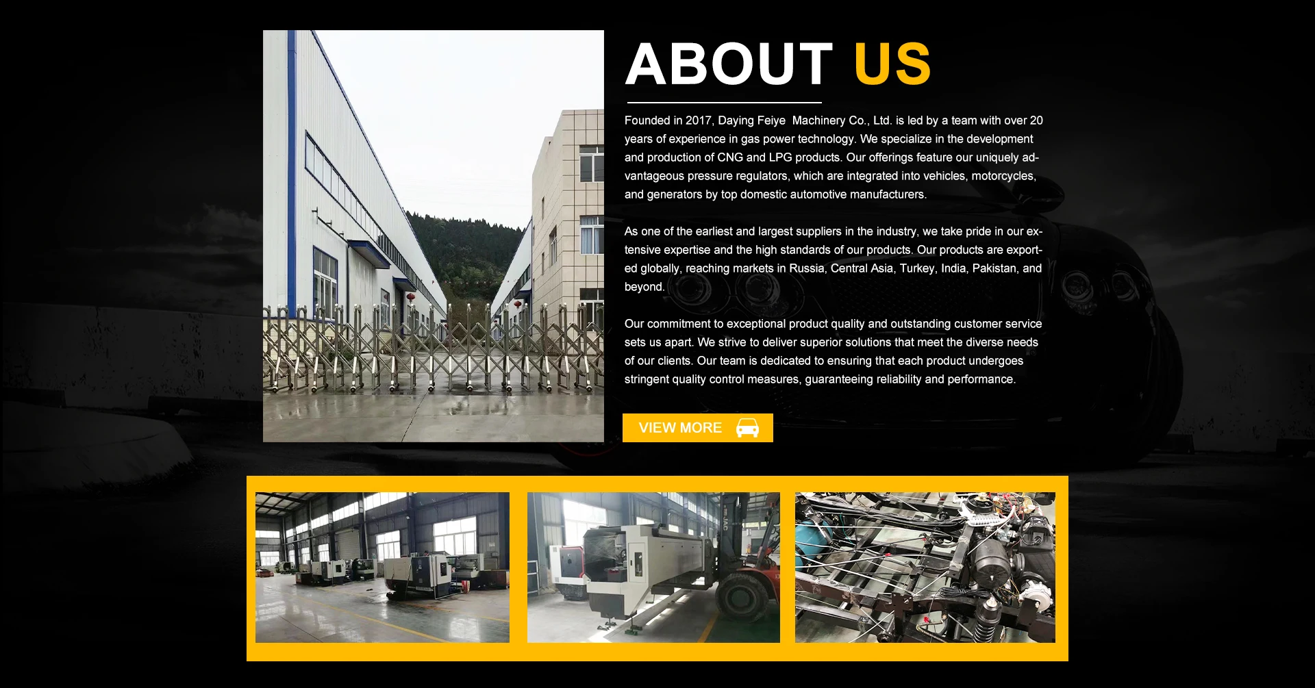 Company Overview - Daying Feiye Machinary Co., Ltd.