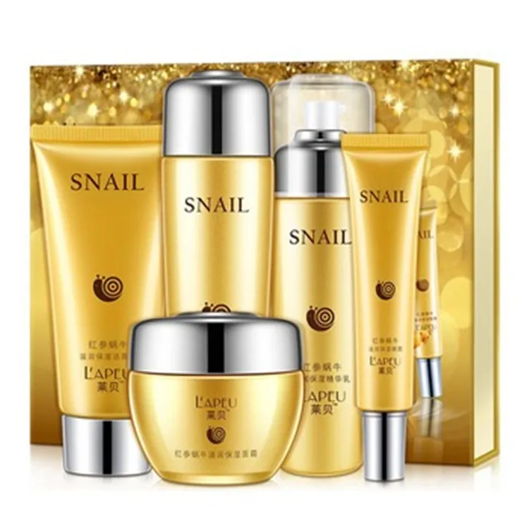 Skincare Papel - MSDF OEM 24k Gold Snail Skin Care Cream Set