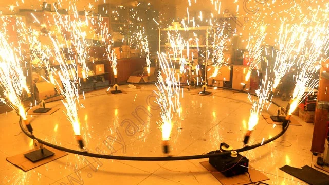 Pyrotechnic Machine Cold Indoor Electric Sparkler Marriage Hall ...