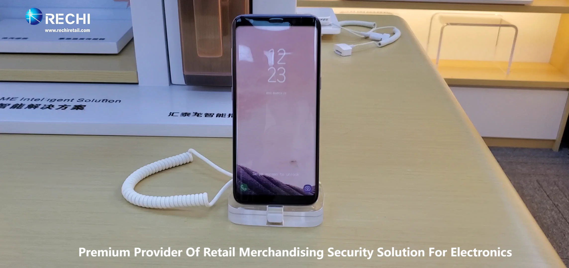 Rechi Retail Merchandising Display Security System For Cell Phone Open ...