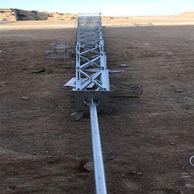 GFL2-1 Steel Structure Lightning Rod Tower - 20m Hot-Dip Galvanized