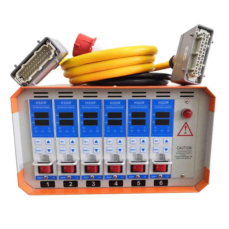 6-zone PID Hot Runner Temperature Controller for Plastic Molds