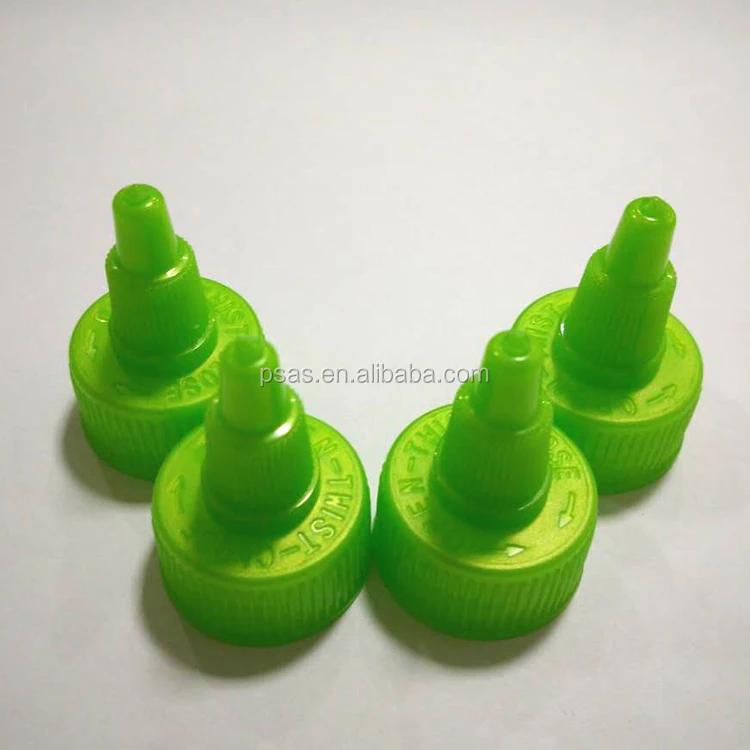 24mm Plastic Twist Lock Bottle Cap - Non Spill Screw Cap