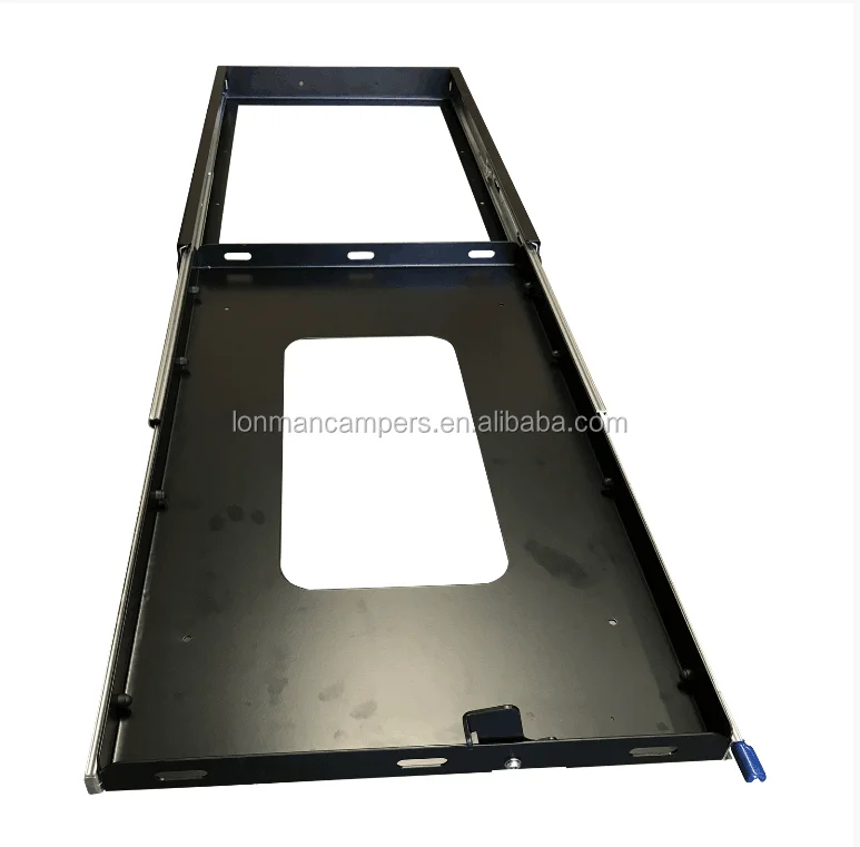 Offroad Steel Car Fridge Slide - Durable & Self-locking